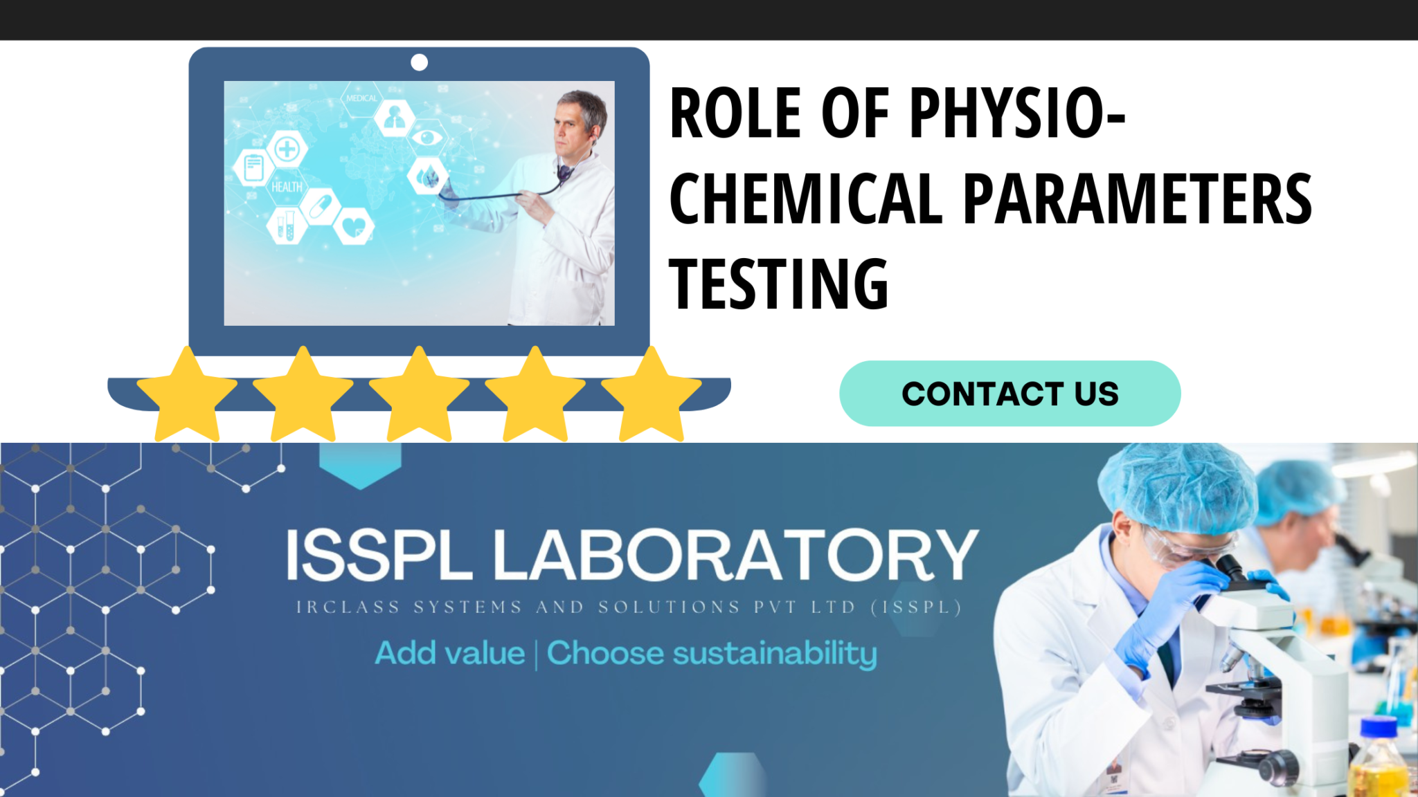 Physio-Chemical Parameters Testing - ISSPLLAB