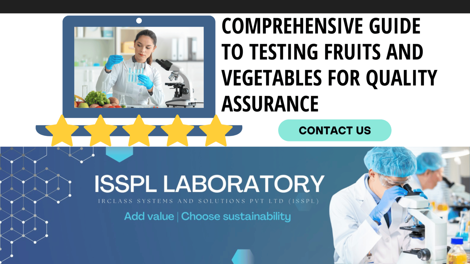 Comprehensive Guide to Testing Fruits and Vegetables for Quality Assurance