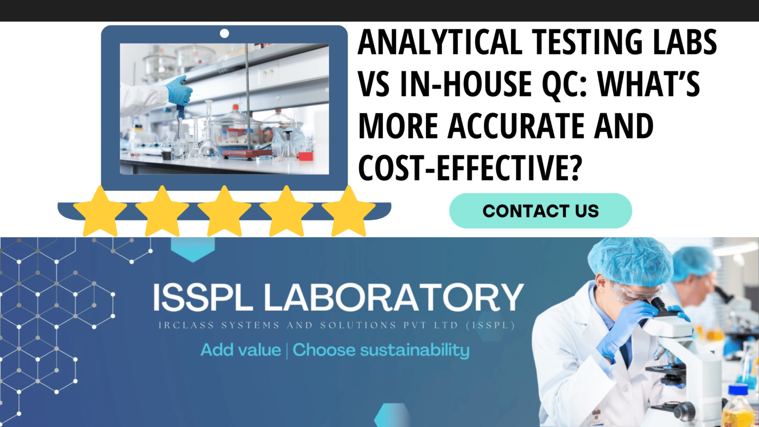 Analytical Testing Labs vs In-House QC: What’s More Accurate & Cost ...