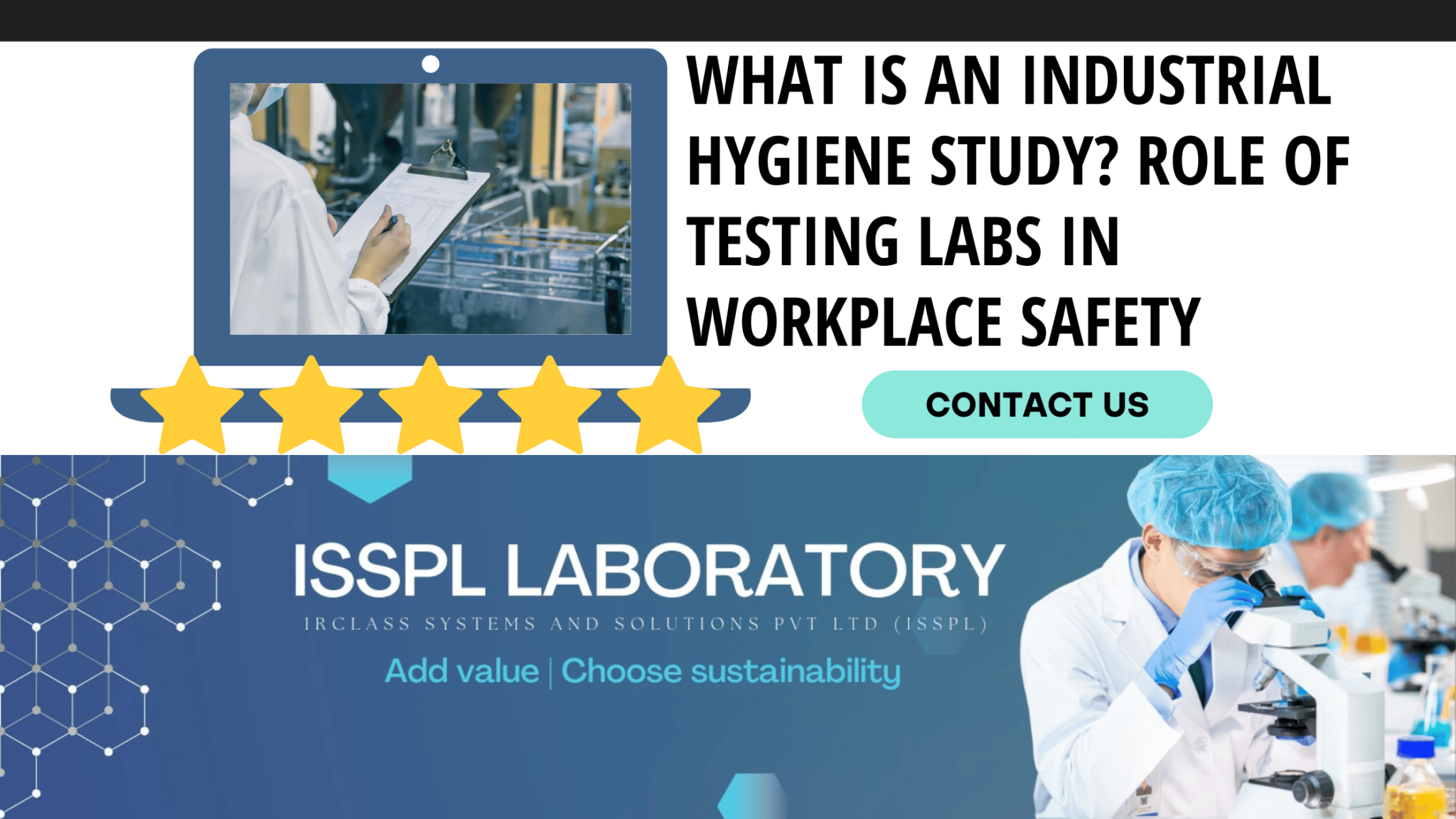 Analytical Testing Laboratory in India | ISSPL Testing Lab